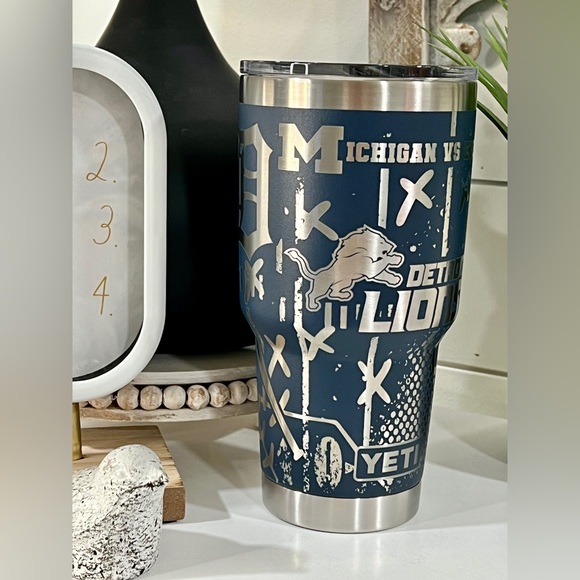 Yeti | Dining | Michigan Vs Everybody Engraved 3oz Yeti Rambler | Poshmark
